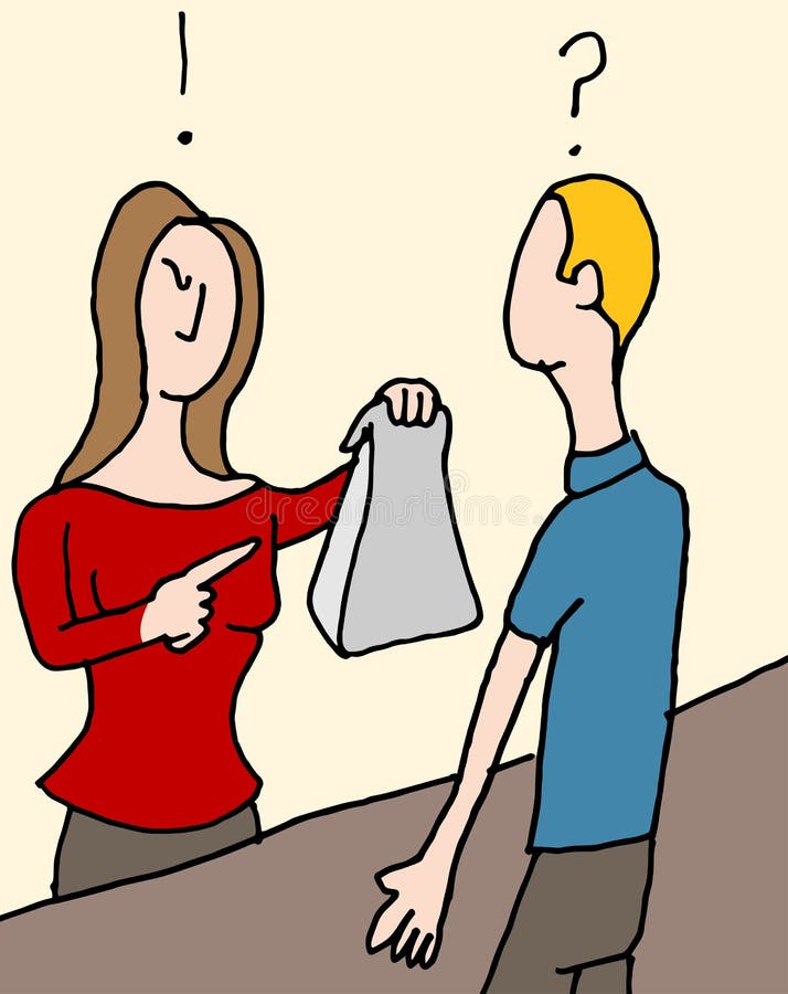 Angry Customer Yelling at Cashier Stock Vector - Illustration of mean ...