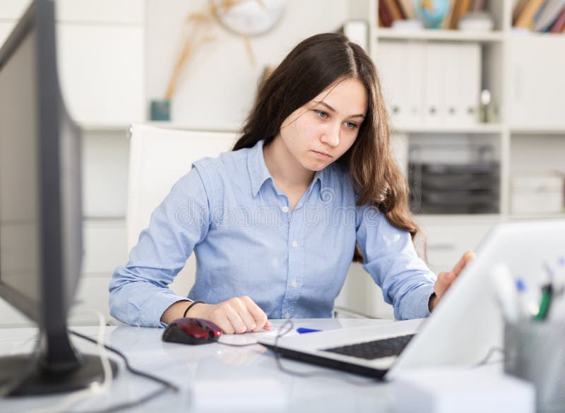 Angry Manager Experiencing Emotions in Office Stock Image - Image of ...