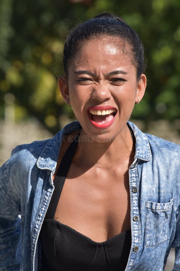 An Angry Female Woman stock photo. Image of irate, adult - 152278146