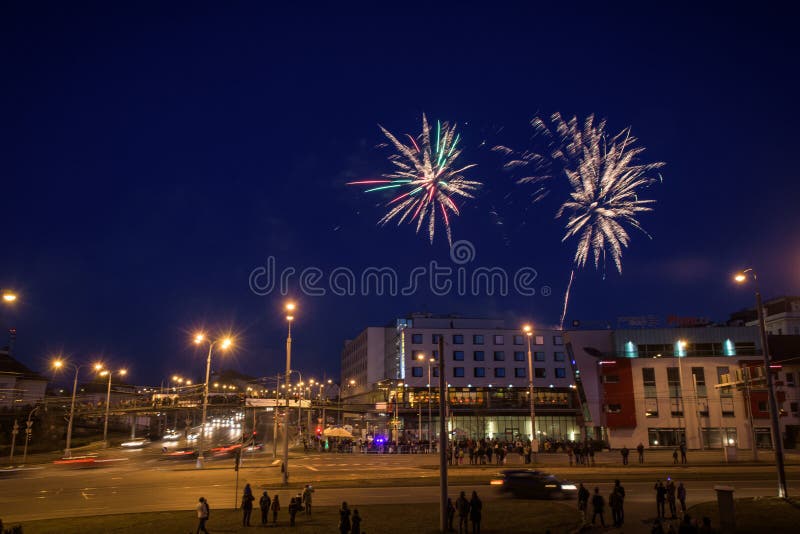 Angry Fire Crackers Facing Opposite Side Stock Photo - Image of ...