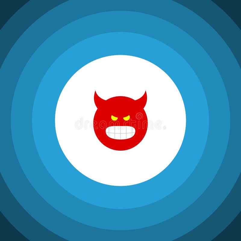 Angry Pouting Piggy Face Emoji Flat Icon Stock Vector - Illustration of ...