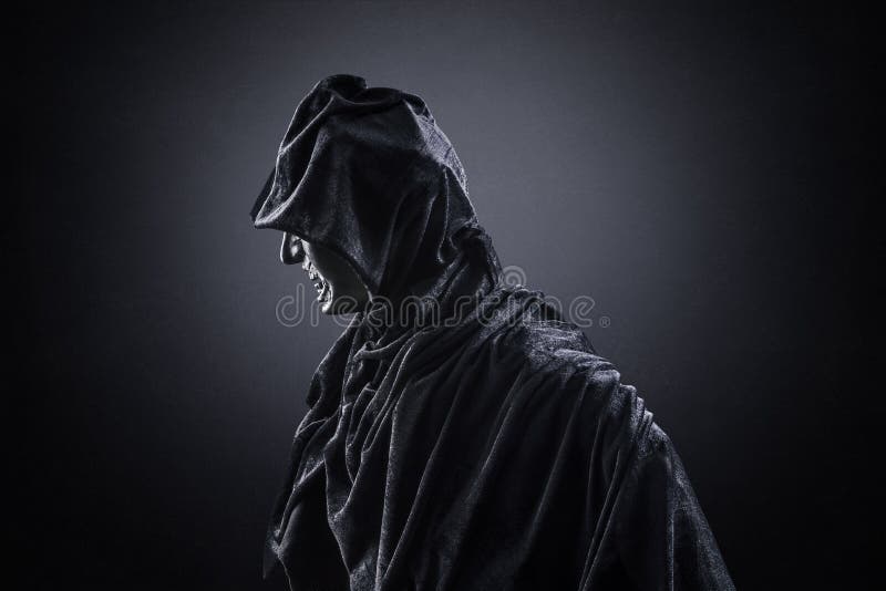 Angry ghost in the dark stock image. Image of phantom - 210469113