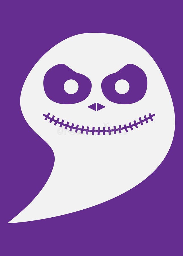 Angry Ghost Vector Illustrations for Halloween Party or Postcards Stock ...