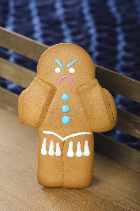 Angry Gingerbread Man Christmas Stock Photos - Free & Royalty-Free ...