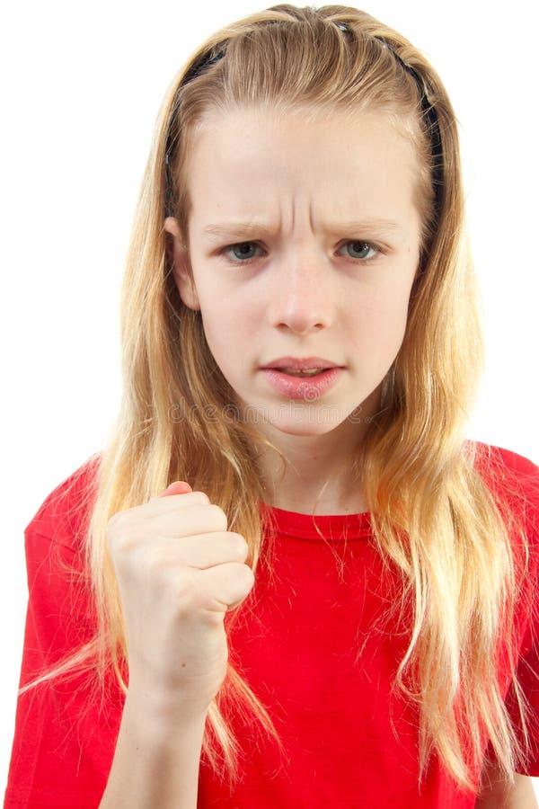 Angry Girl Stock Images - Image: 14656384