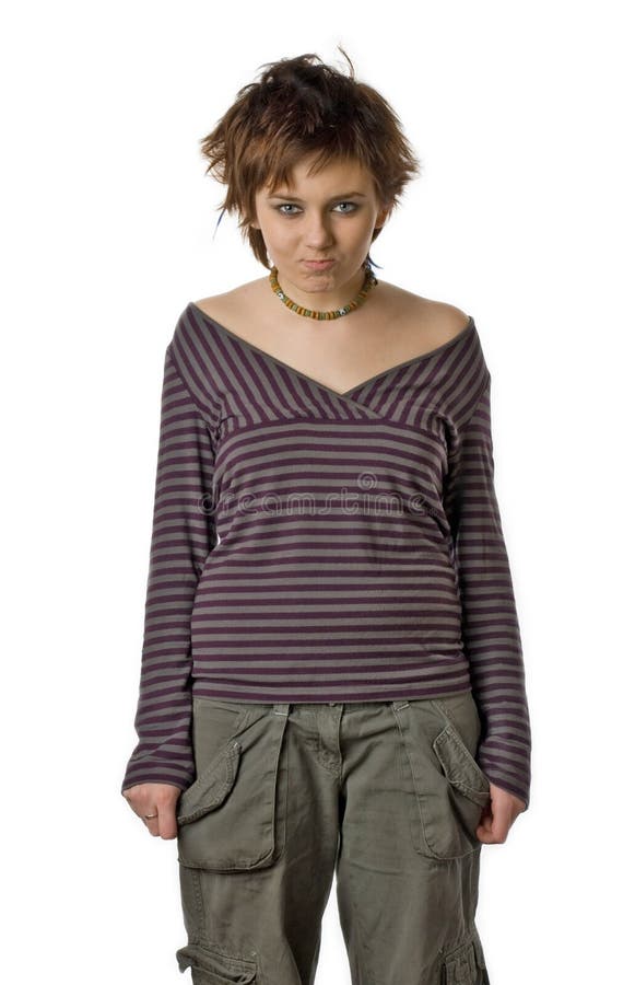 Angry Emo Woman Stock Photos - Free & Royalty-Free Stock Photos from ...