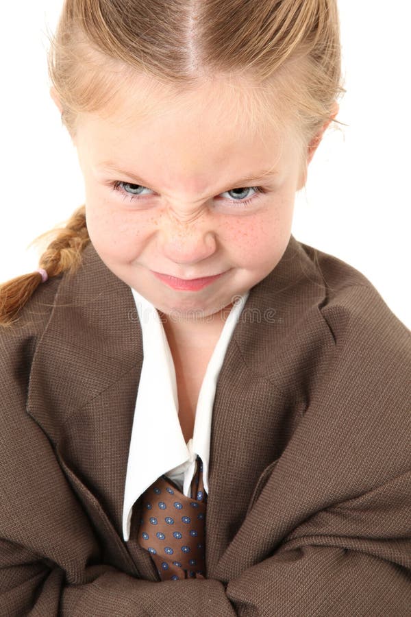 Angry Blonde Female Judge stock photo. Image of judge, women - 602120