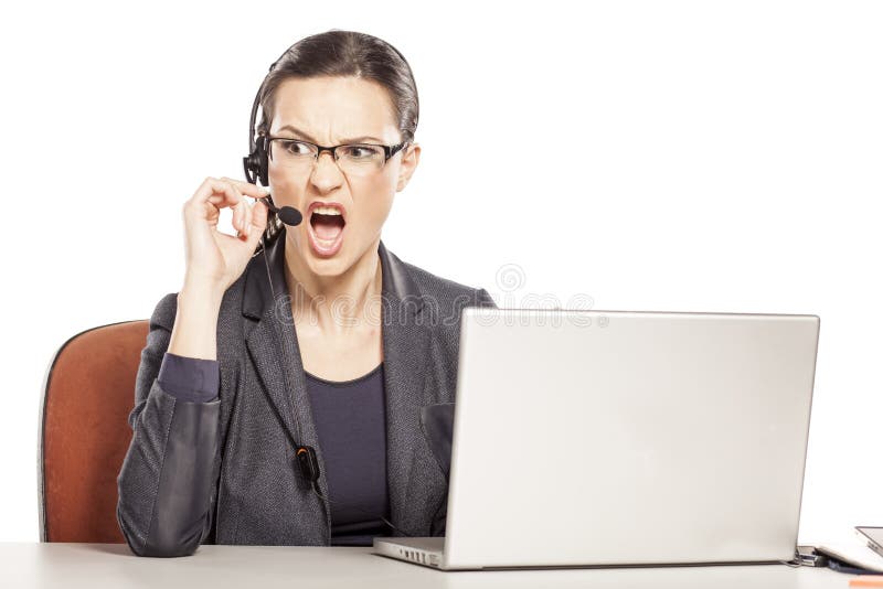 407 Receptionist Angry Customer Stock Photos - Free & Royalty-Free ...