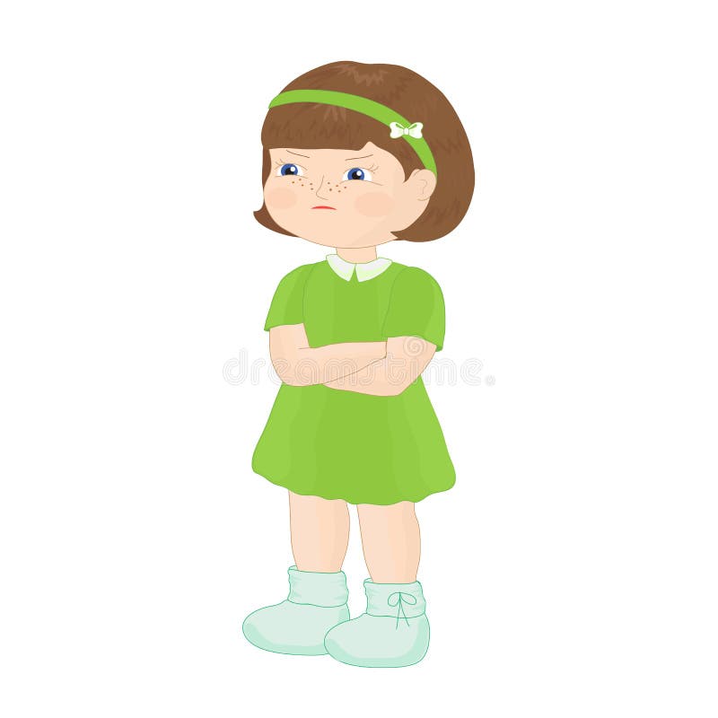Sullen Girl Stock Illustrations – 229 Sullen Girl Stock Illustrations ...