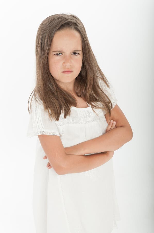 Angry girl stock photo. Image of rebellion, irritation - 63390370