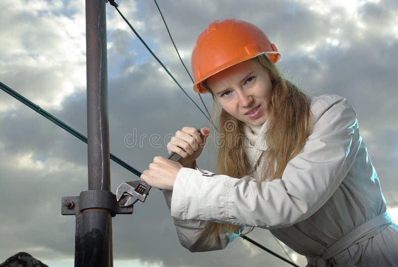 Angry girl at work stock image. Image of emotion, cloud - 22082617