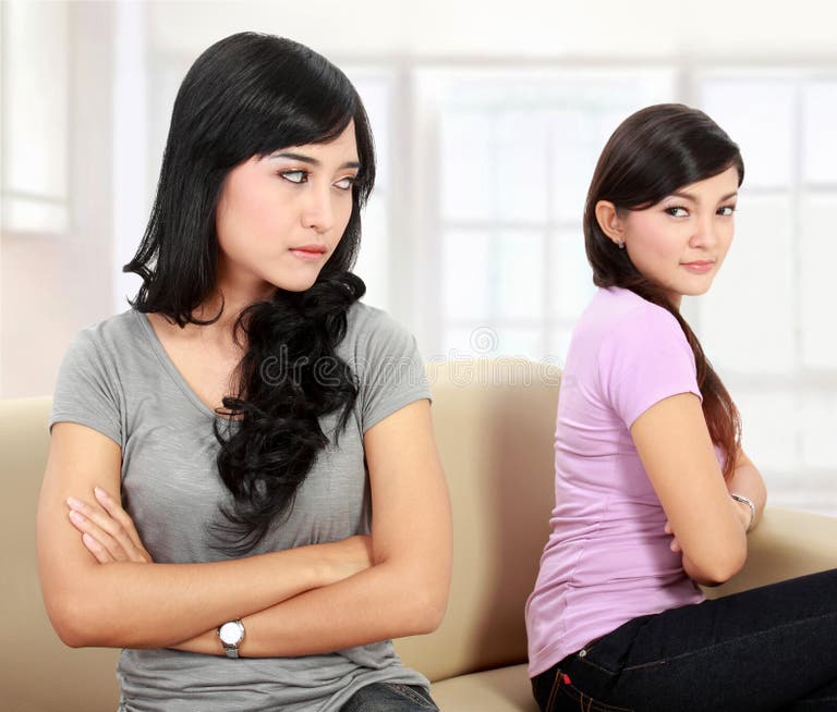 Angry girls stock image. Image of girlfriends, girls - 29396165