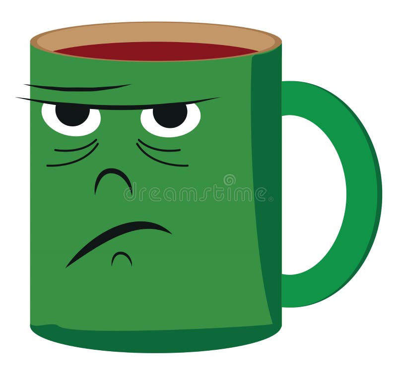 Angry Green Monster Crocodile Character Stock Vector - Illustration of ...