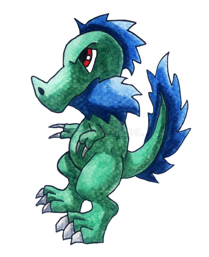 An Angry Little Cartoon Tooth Stock Illustration - Illustration of ...