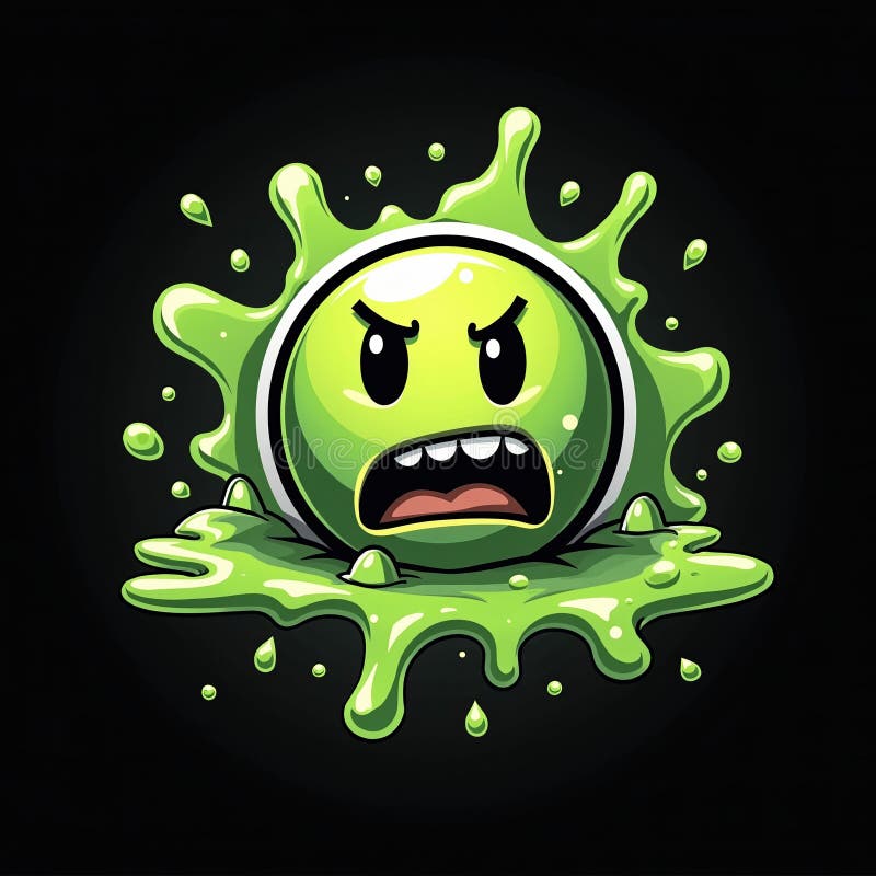 Angry Green Monster Crocodile Character Stock Vector - Illustration of ...