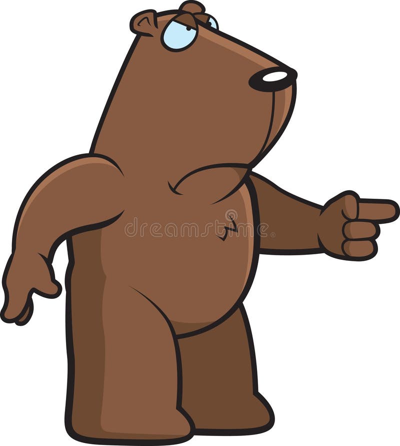 Angry Groundhog stock vector. Illustration of unhappy - 6690831
