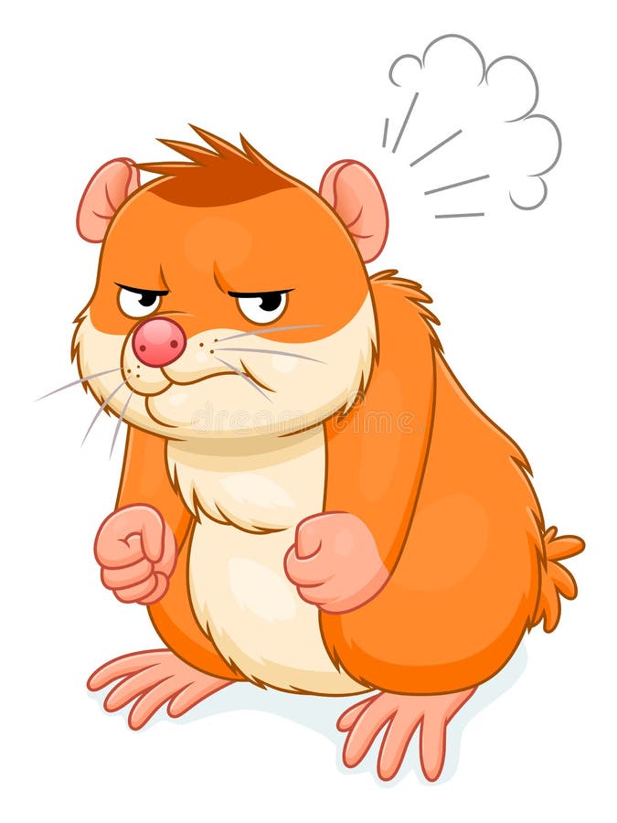 Vertical hamster banner stock vector. Illustration of vector - 86072203