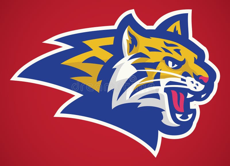 Bobcat mascot stock vector. Illustration of spot, predator - 46367657