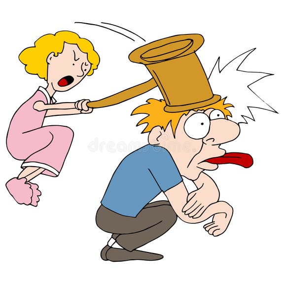 Angry Hitting Stock Illustrations – 598 Angry Hitting Stock ...