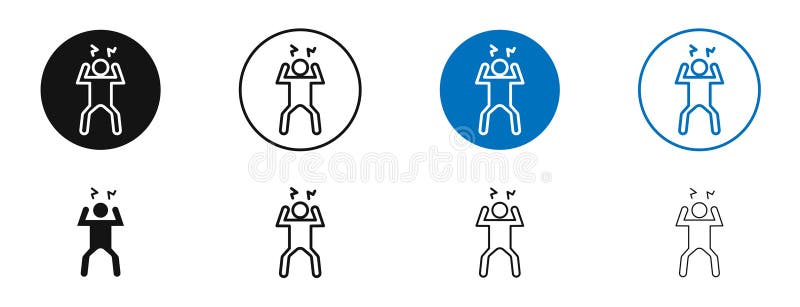 Angry Human Icon. Trendy Angry Human Logo Concept on White Background ...