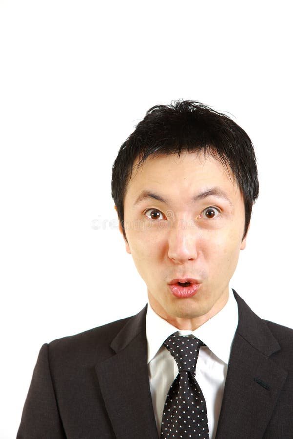 Angry Japanese businessman stock photo. Image of adult - 44089234