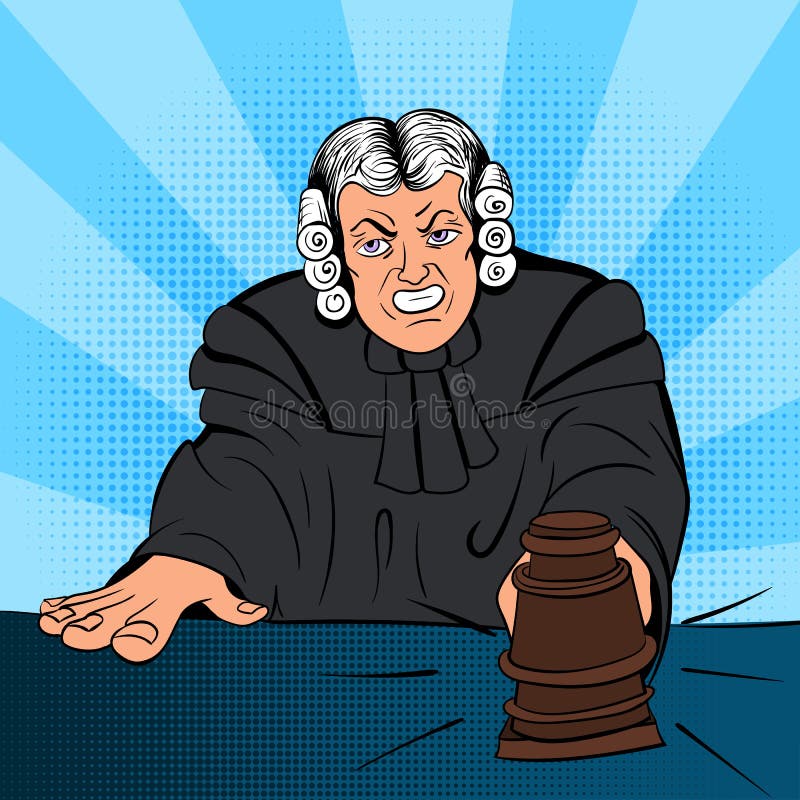 Mean Judge Clipart Judge Illustrations ~ Stock Judge Vectors & Clip