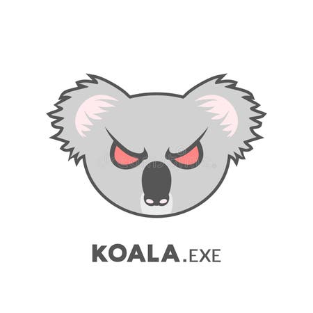 Angry koala draw stock vector. Illustration of koalaexe - 290273402