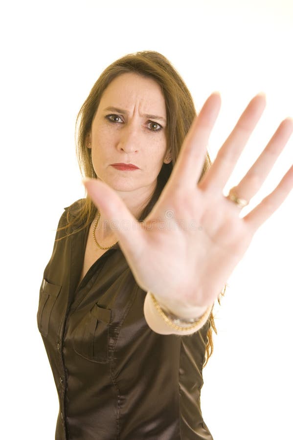 Angry lady stock image. Image of glamour, person, face - 6911027