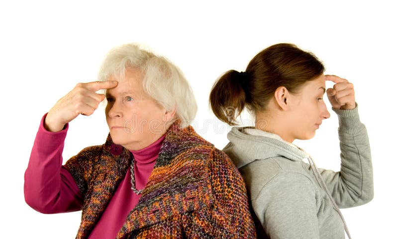 Angry lady´s stock image. Image of communications, forehead - 16958491