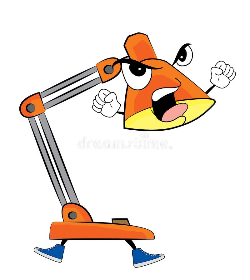 Angry Lamp Cartoon Stock Illustrations – 253 Angry Lamp Cartoon Stock ...