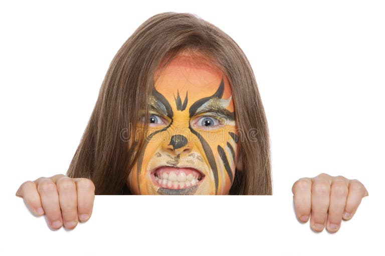 Angry lion banner stock image. Image of cardboard, banner - 2956171