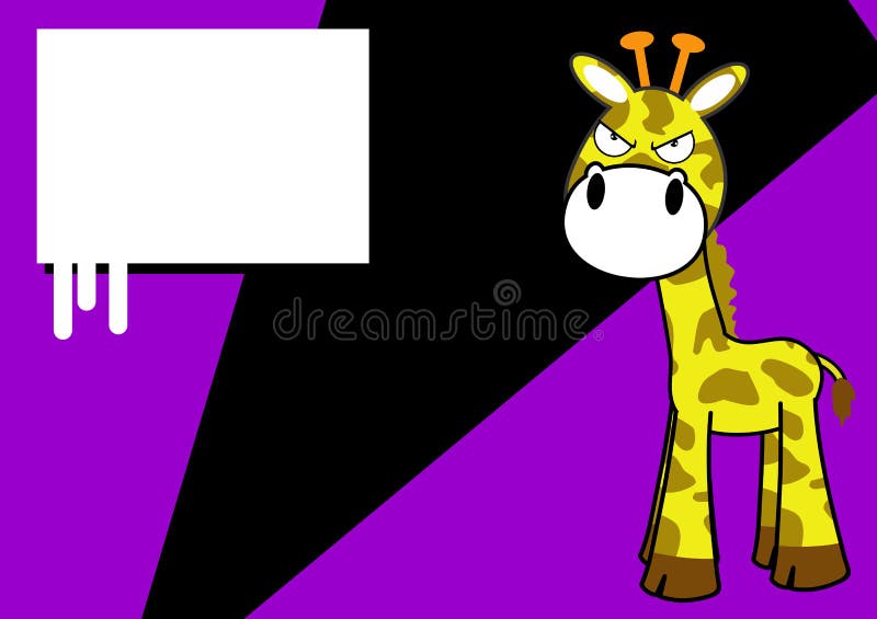 Angry Giraffe Stock Illustrations – 287 Angry Giraffe Stock ...