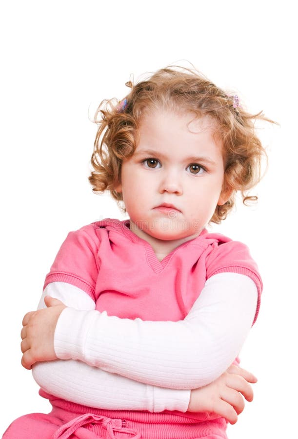 Sulky angry child stock image. Image of angry, pretty - 24980981