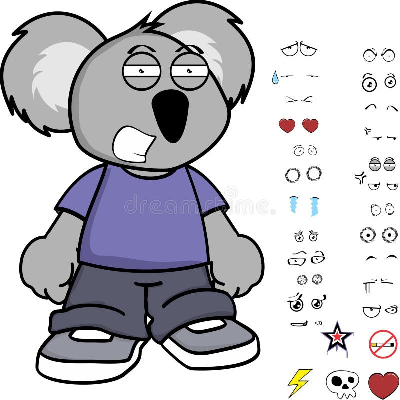 Angry Koala Stock Illustrations – 189 Angry Koala Stock Illustrations ...