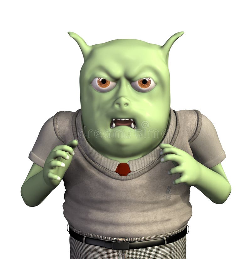 Angry Little Red Riding Hood Kill Knitting Wolf Stock Vector ...