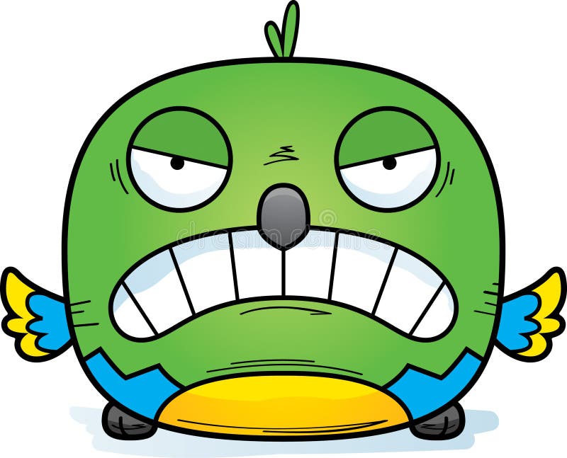 Angry Cartoon Parrot Stock Illustrations – 167 Angry Cartoon Parrot ...