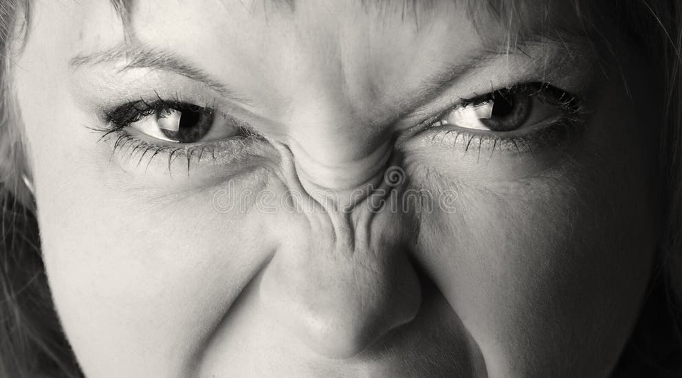 Angry look stock photo. Image of pretty, angry, caucasian - 23128574