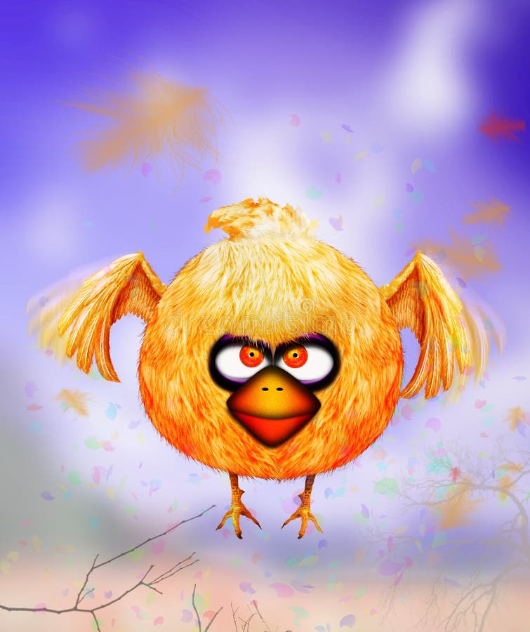 Evil Angry Bird Stock Illustrations – 400 Evil Angry Bird Stock ...