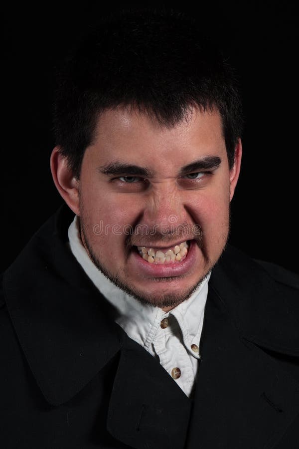 Angry Scottish Man stock photo. Image of stubble, anger - 8341516