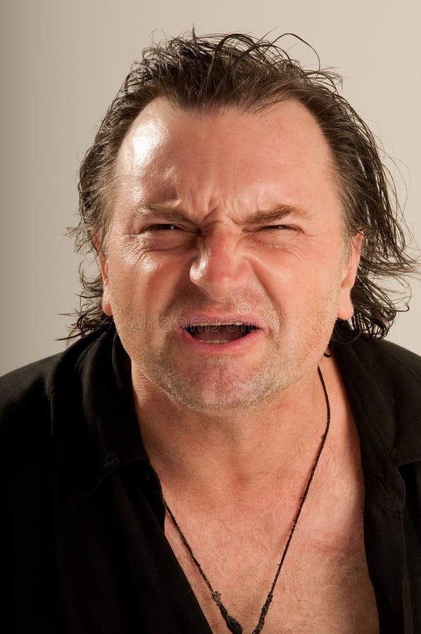 Angry man stock photo. Image of hardship, expressive - 10486020
