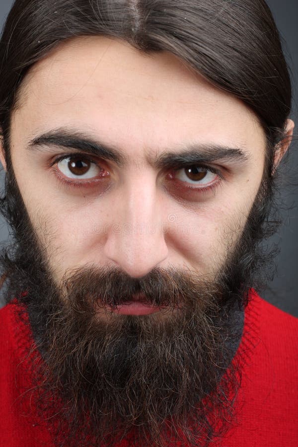 Angry man stock photo. Image of black, evil, individuality - 12128480