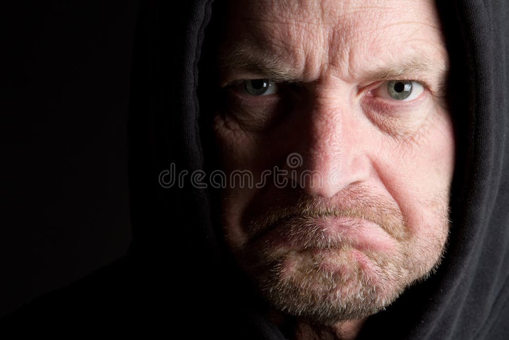 Angry Man stock image. Image of black, close, robber - 14248723