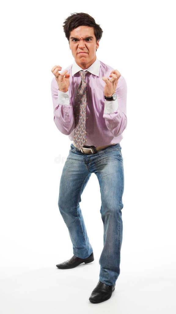 Angry man stock image. Image of expressive, infuriate - 18149961