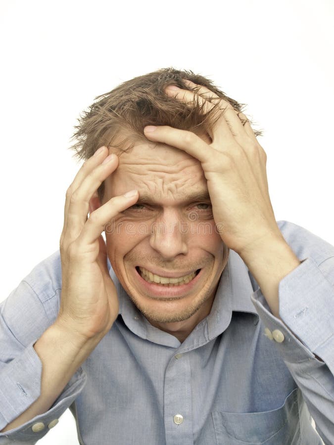 Angry man stock image. Image of rudeness, portraitassertiveness - 24714451