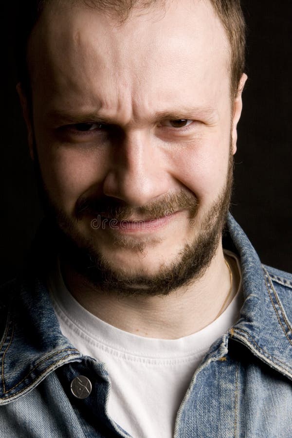 Angry man stock image. Image of attitude, annoying, aggression - 4995375