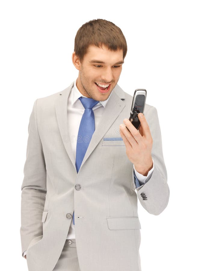 Angry man with cell phone stock image. Image of angry - 39728279