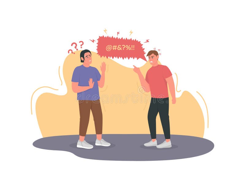 Character Cursing Stock Illustrations – 87 Character Cursing Stock ...