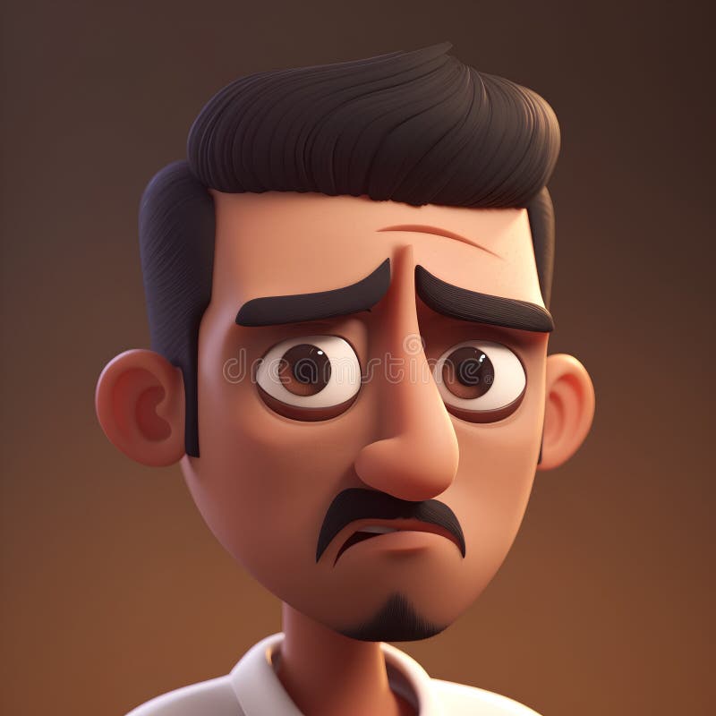 Cartoon Man Character 3d Ai Stock Illustrations – 4,582 Cartoon Man ...