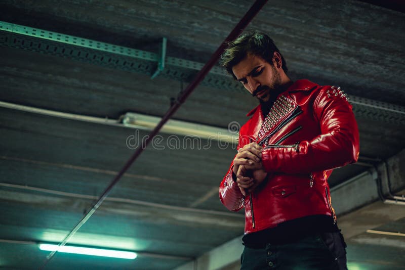 Angry Man Looking at the Time while Waiting Stock Photo - Image of ...