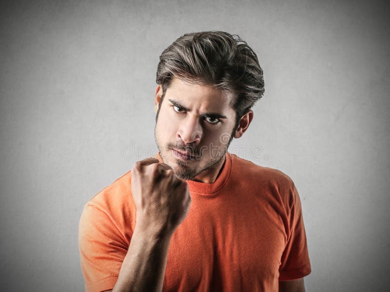 Angry man stock photo. Image of furious, looks, sight - 46728022